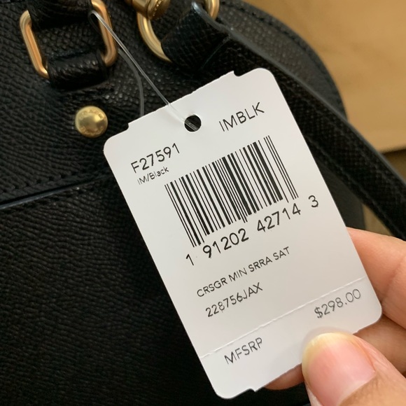Coach | Bags | Coach Mini Sierra Satchel Black F2759 | Poshmark